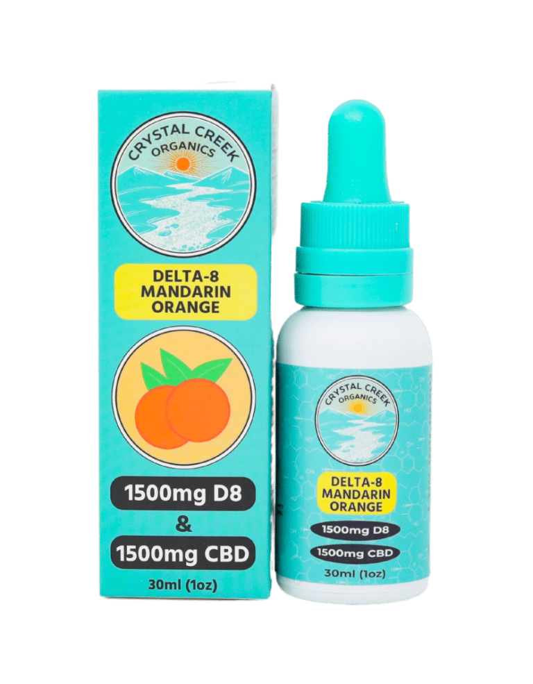 1500mg Delta-8 THC / 1500mg CBD Mandarin Orange Sublingual - Crystal ...