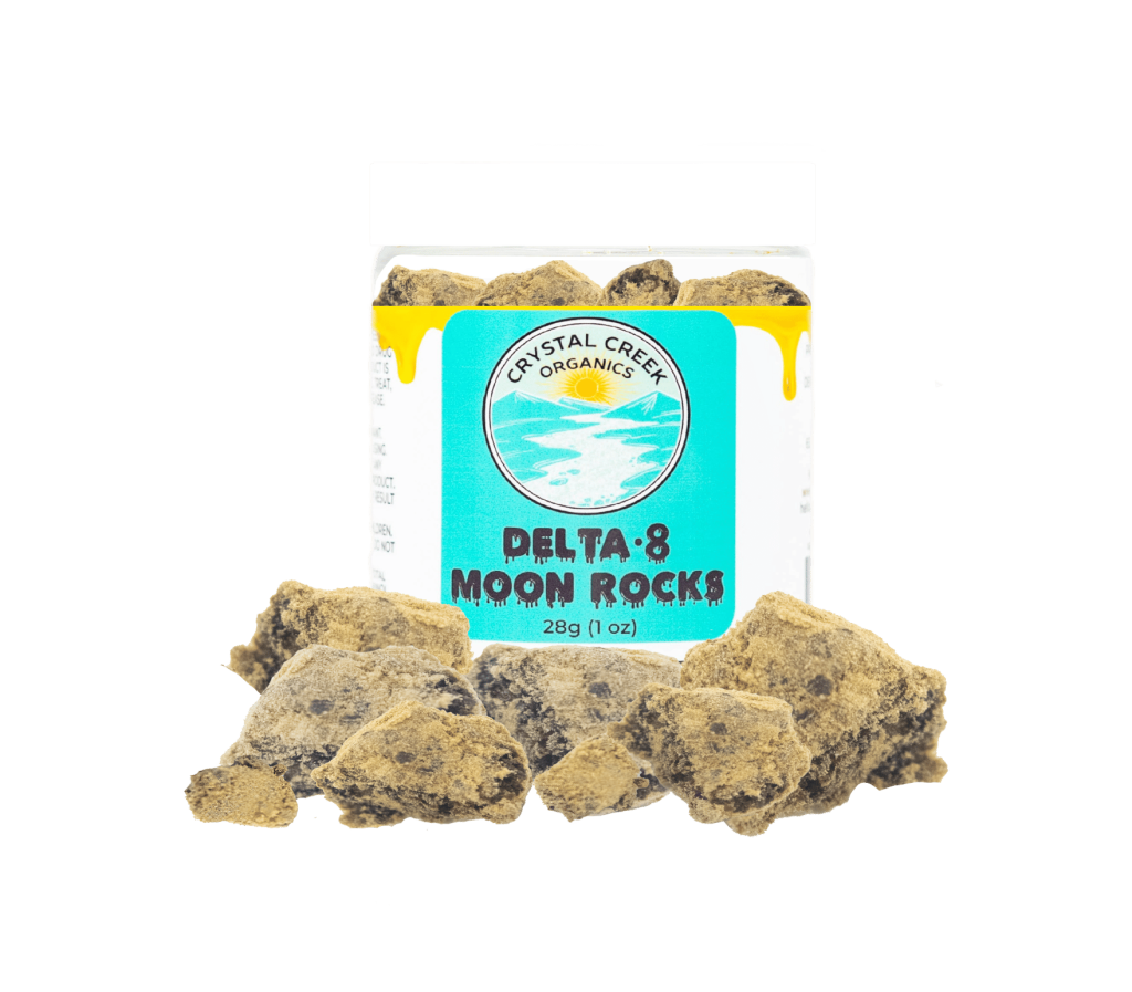 Delta-8 THC MoonRocks - Crystal Creek Organics